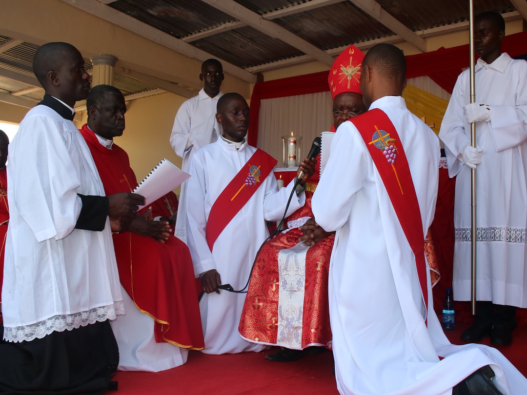 Bishop Mtumbuka Ordains Deacon Kamanga to Priesthood as Father Mwale ...
